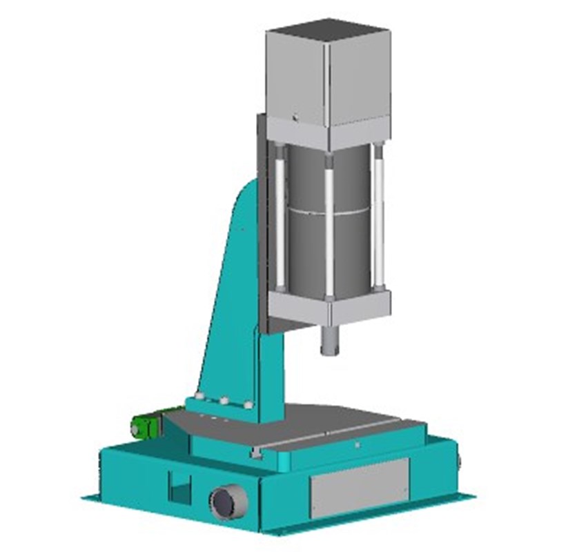 1 Ton 2 Stage Adjustable Precision Pneumatic Press A-3235 | USA made ...